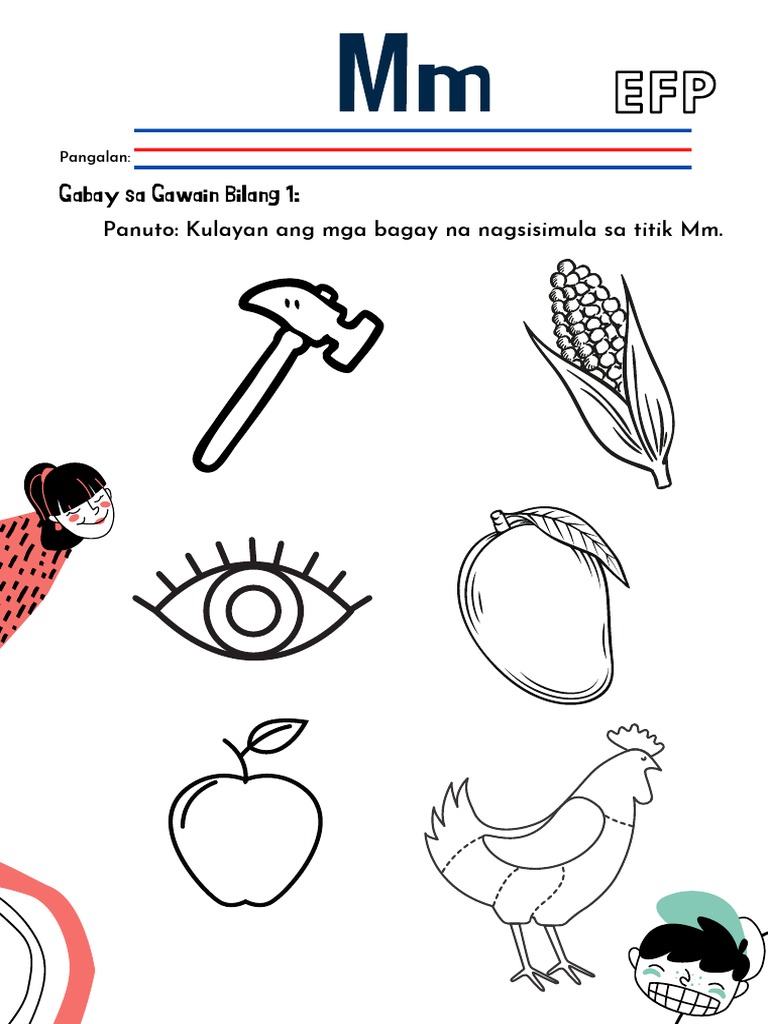 Letrang MM Activity Sheets | PDF