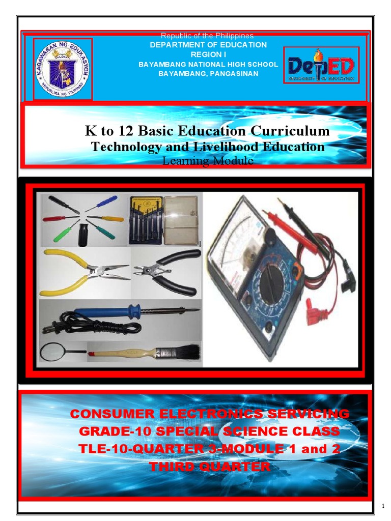 TLE 10 SSC Q3 MOD 1 and 2 | PDF | Electronic Circuits | Series And ...