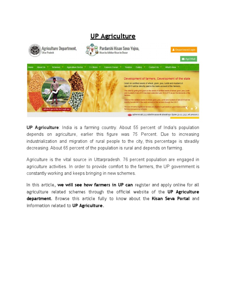 UP Agriculture | PDF