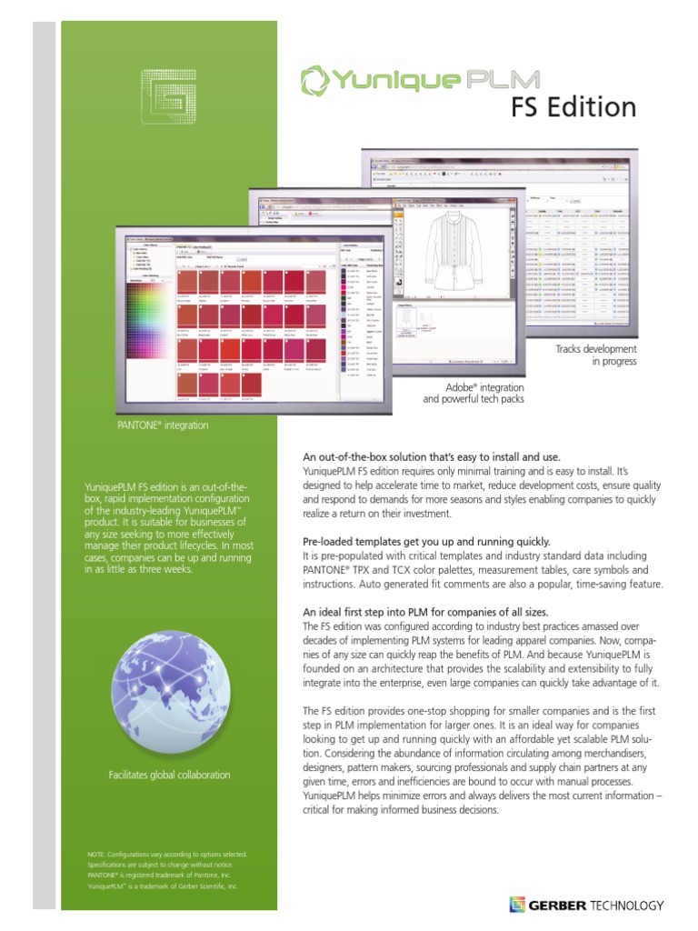 Yuniqueplm Fs e | PDF | Product Lifecycle | Economies