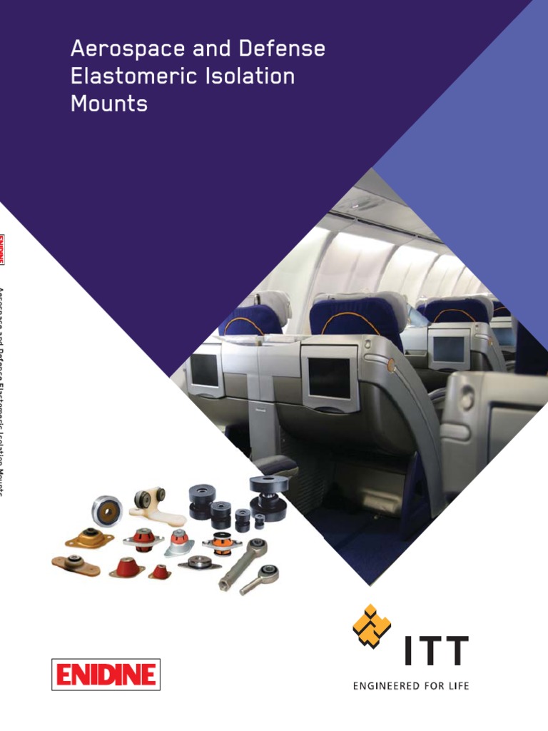 Elastomeric Isolation Mounts | PDF | Engines | Elastomer