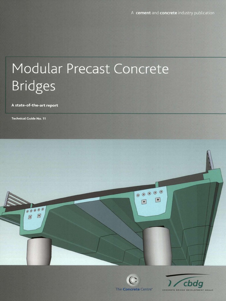 CC Modular Precast Concrete Bridges | PDF | Prestressed Concrete ...