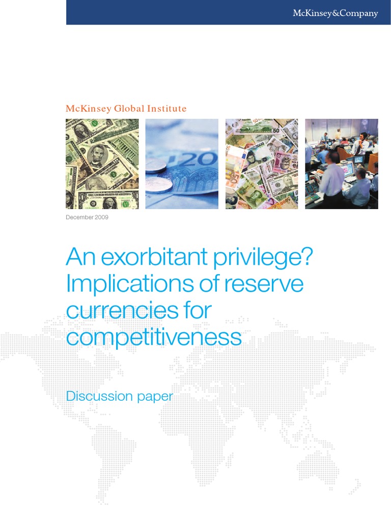 An Exorbitant Privilege Implications of Reserve Currencies Full ...