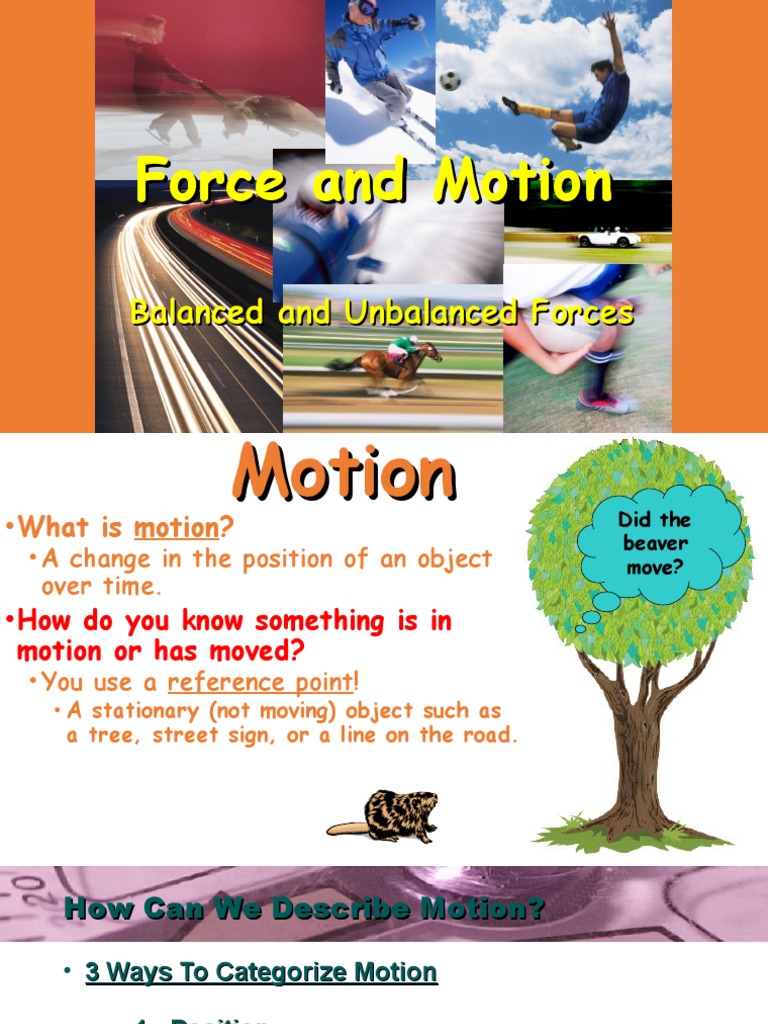 Force and Motion - Final | PDF | Acceleration | Force