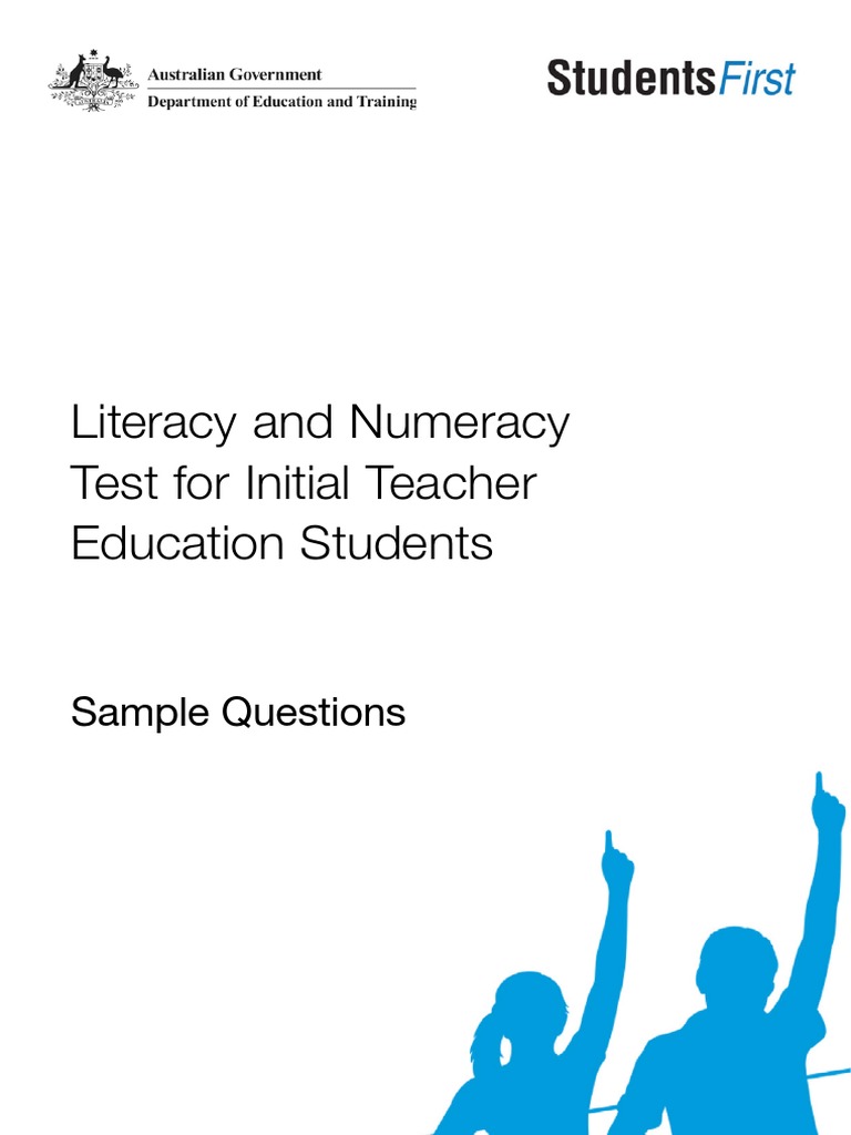 Sample Questions | PDF | Literacy | Vocational Education