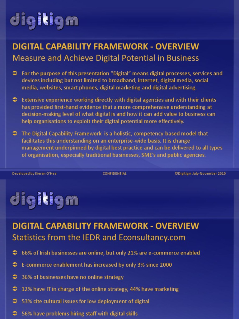 Digital Capability Framework Overview 3 Pdf Social Media Popular