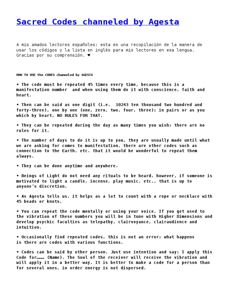 Agesta Sacred Codes | PDF | Vagina | Uterus