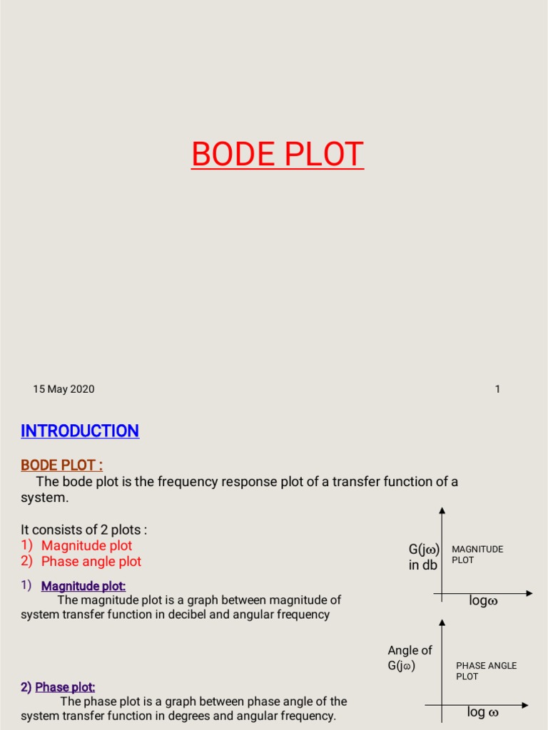Bode Plot | PDF | Algorithms | Physics