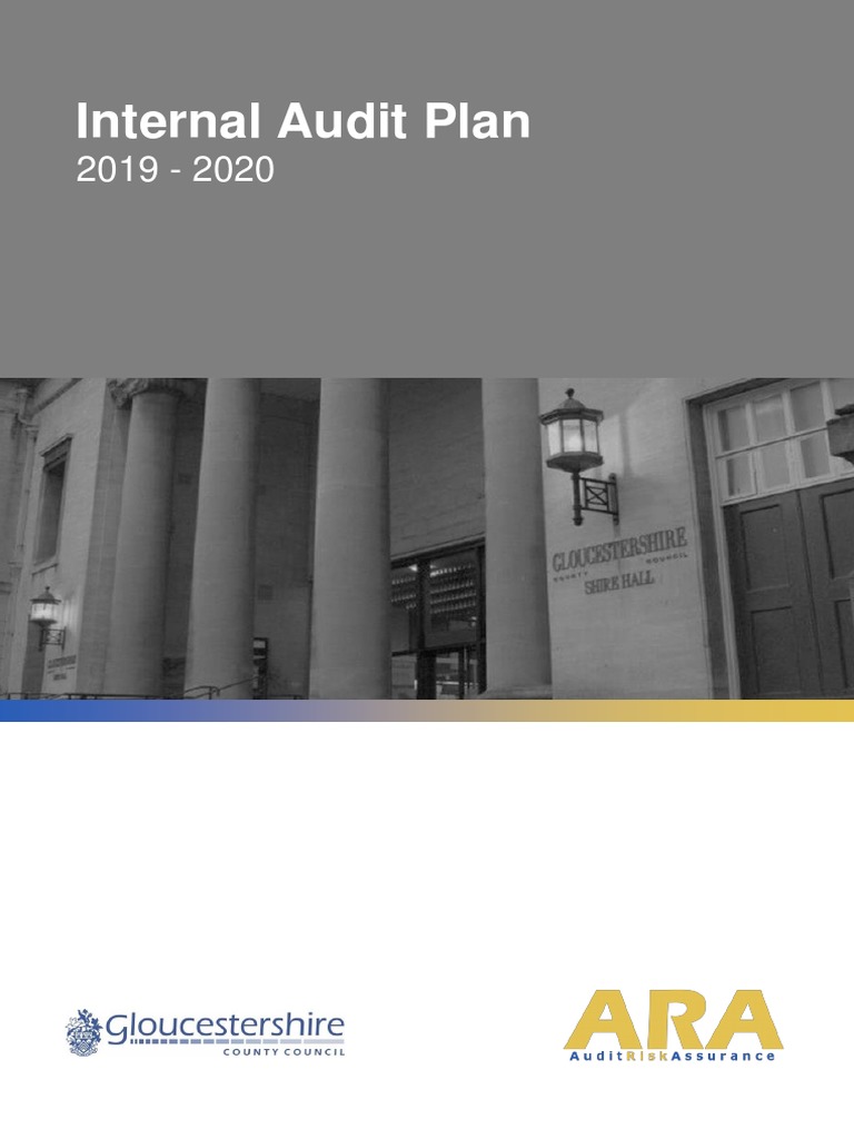 Internal Audit Plan Report 2019 - 20 v1.3 | PDF | Internal Audit ...