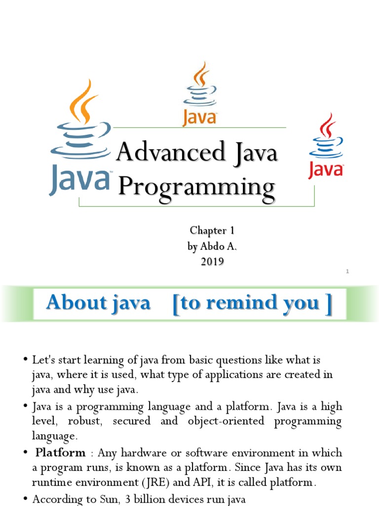 An Introduction To Java Programming Concepts Classes Objects Variables And Access Modifiers