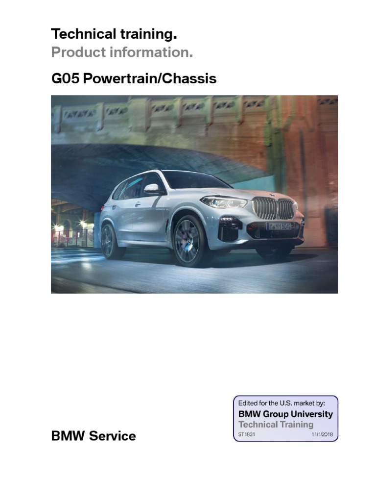 02 - G05 Powertrain-Chassis | PDF | Off Roading | Transmission (Mechanics)