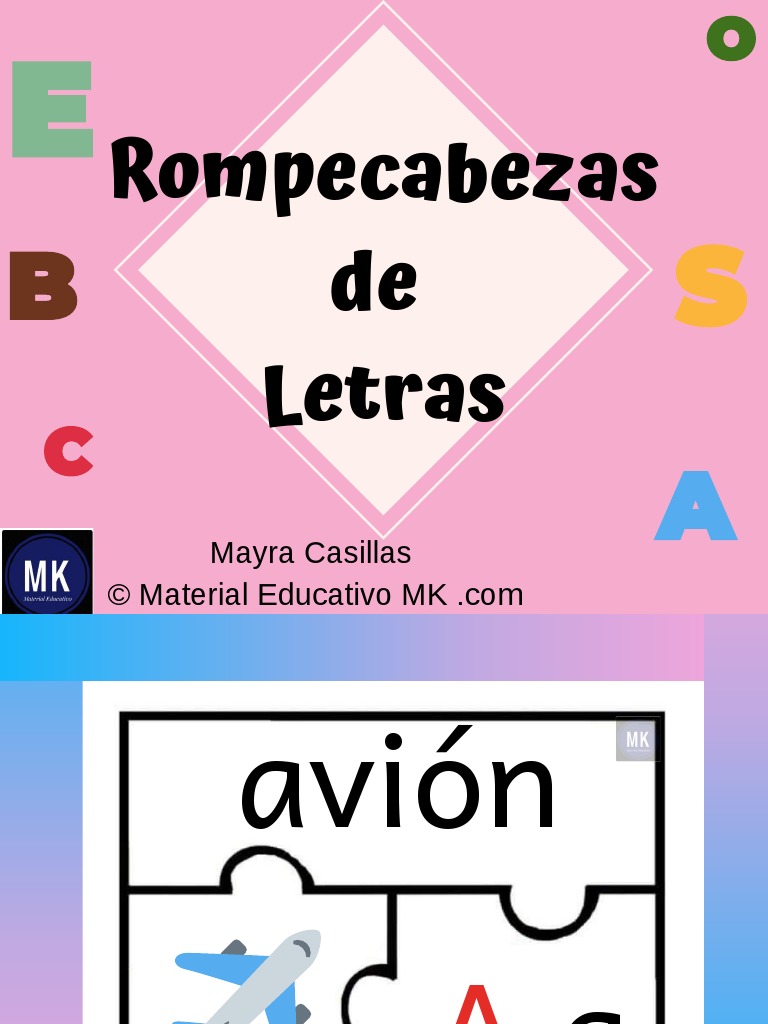 Rompecabezas del Abecedario para Imprimir | PDF