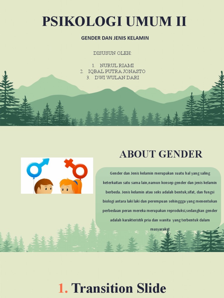 Jenis Kelamin Dan Gender | PDF | Information Age | Computing