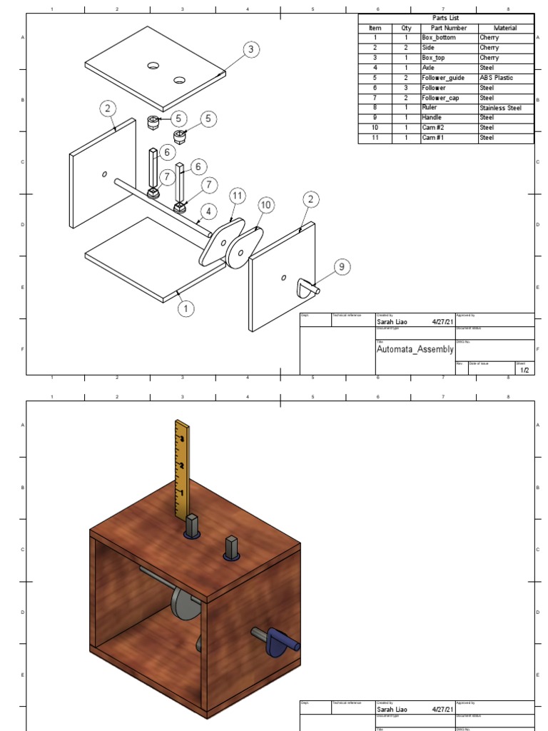 Automata Isometric Drawing v4 | PDF | Building Materials | Economic Sectors
