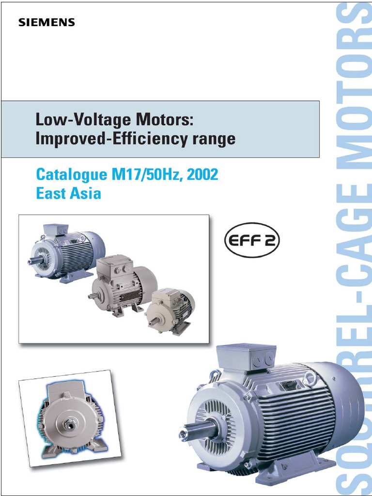 Siemens Germany | PDF | Electric Motor | Insulator (Electricity)