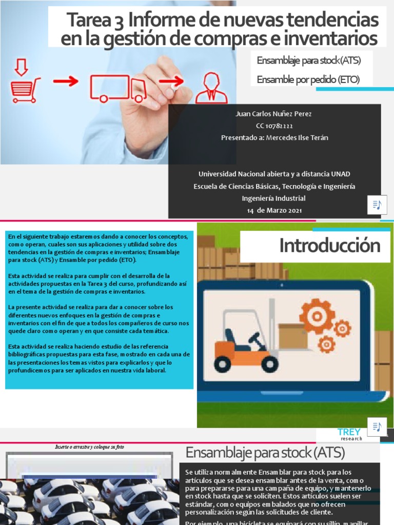 Presentación - Juan - Nuñez - Tarea - 3 - Tendencias en La Gestión de Compras e Inventarios ...