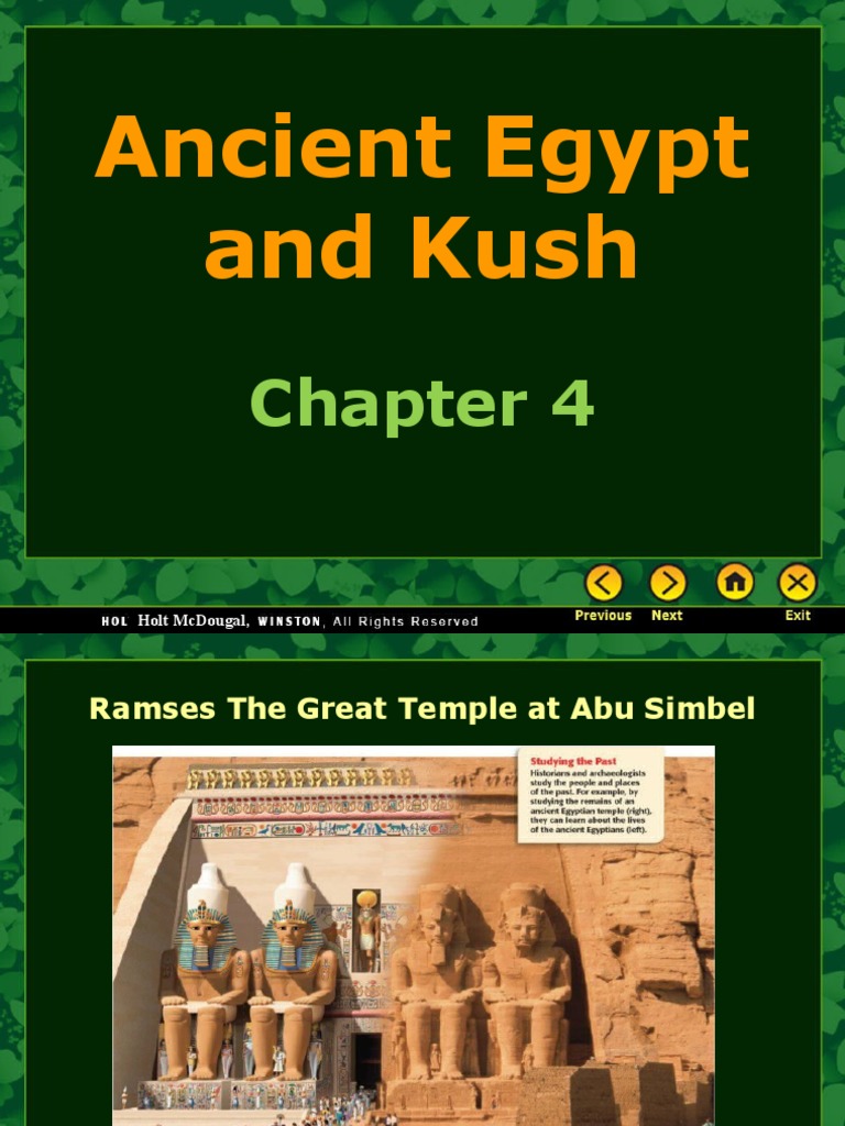 Ancient Egypt and Kush: Holt Mcdougal | PDF | Ancient Egypt | Nile