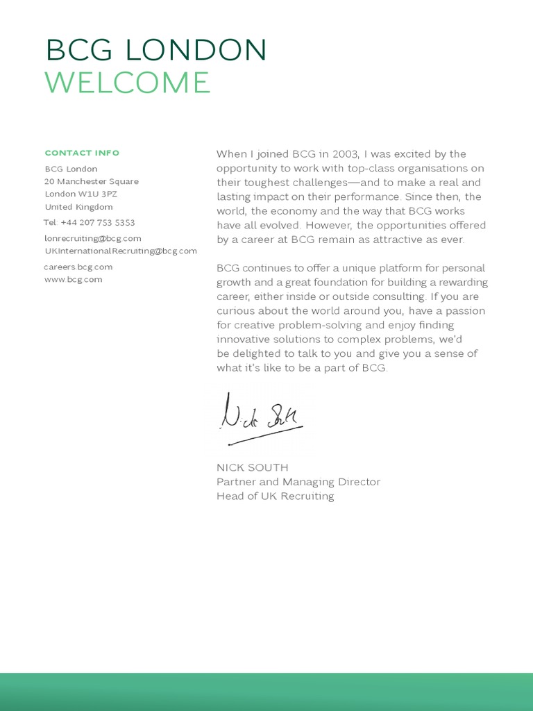 Boston Consulting Group Brochure | PDF | Subscription Business Model ...