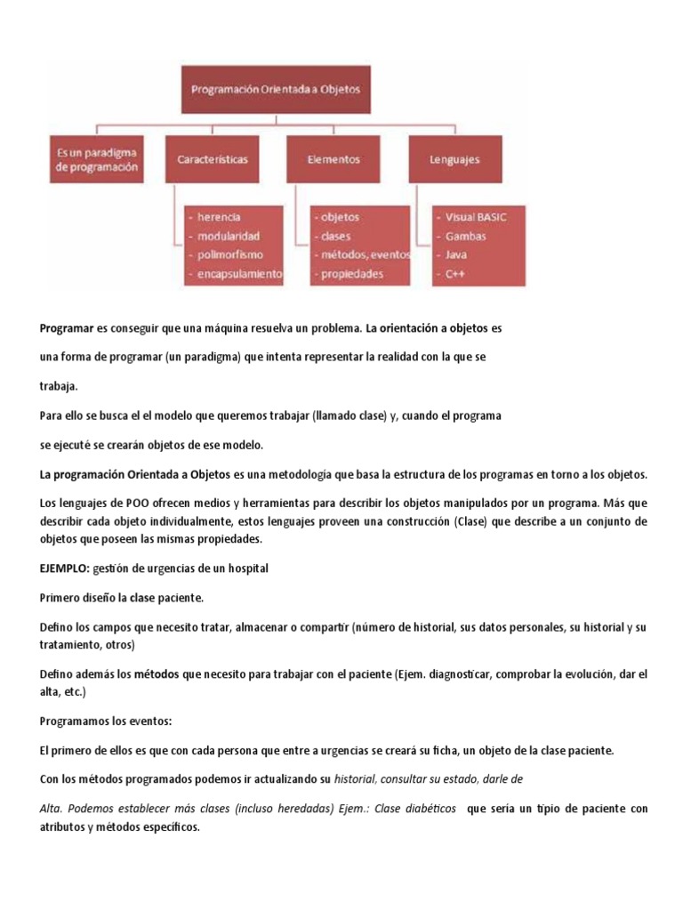 Clases de Poo Programacion III | PDF | Objeto (informática ...