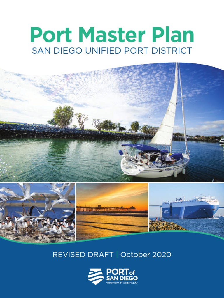Revised Draft Port Master Plan Update 10 2020 | PDF | Natural ...