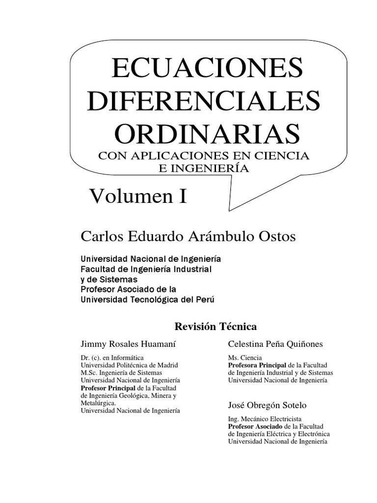 Ecuacion de Ricati y Bernoulli | PDF | Tarifas | Ecuaciones