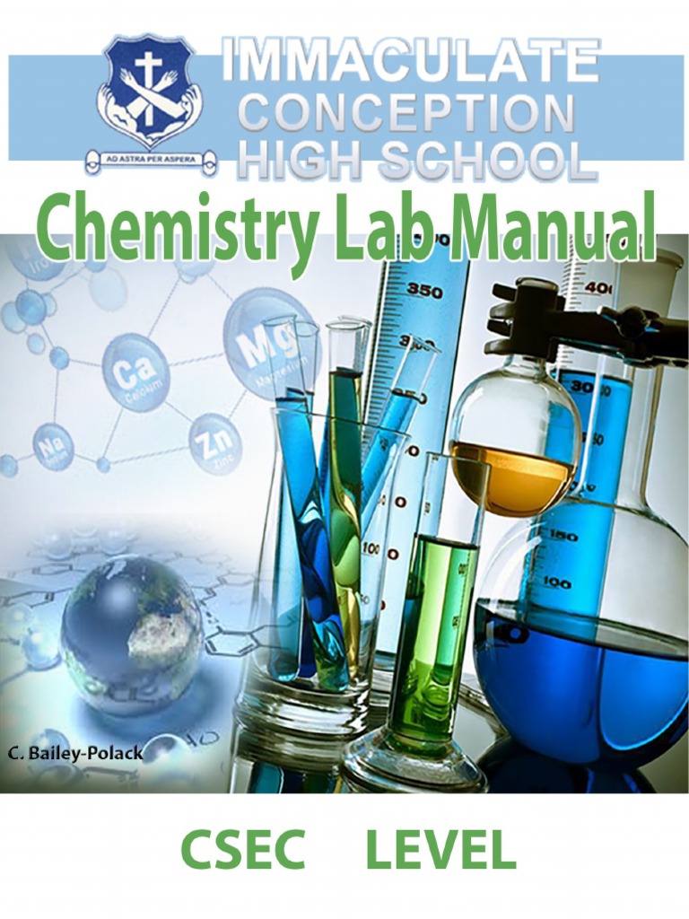 Chemistry Lab Manual | PDF | Titration | Chemistry