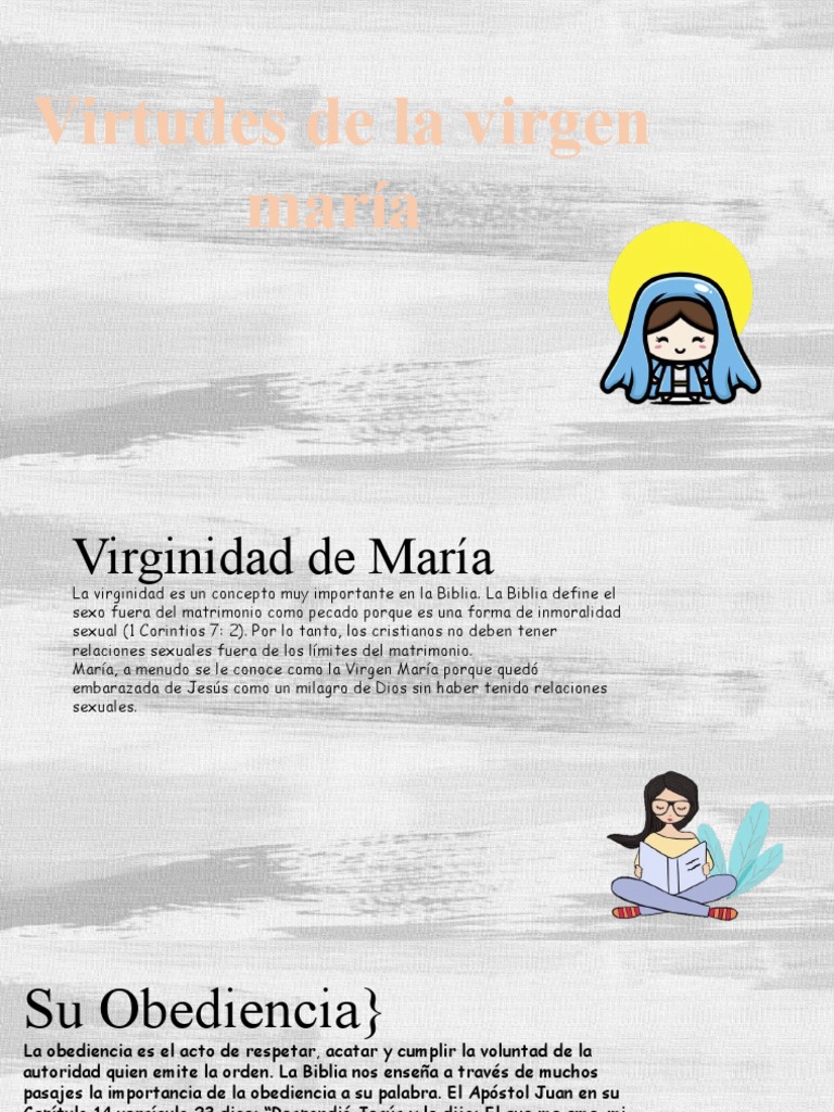 La Virtudes de Maria | PDF