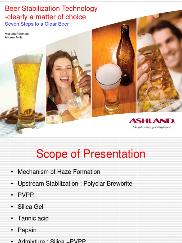 10 - Beer Stabilization Technology-Clearly A Matter of Choice | PDF ...