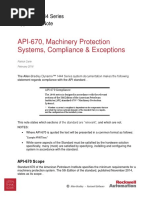 API-670 Condition Monitoring Systems - PDF | PDF