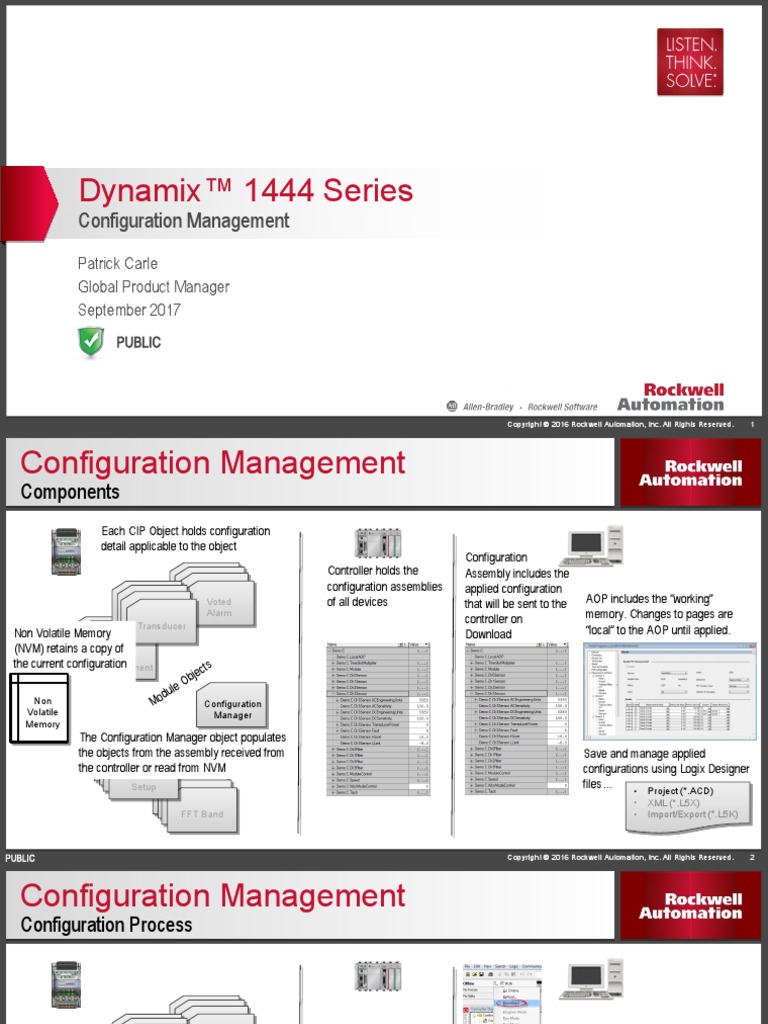 Dynamix 1444 Configuration Management Sep 17 Pdf Computing