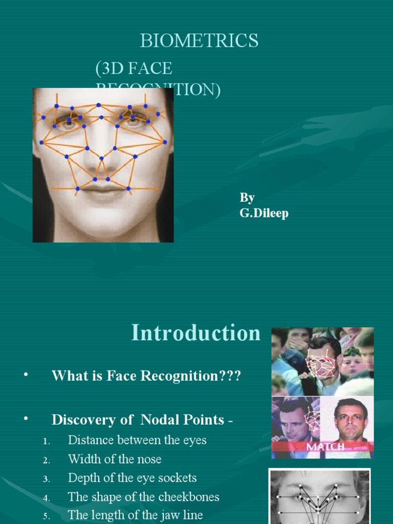 3d Face Recognition | PDF