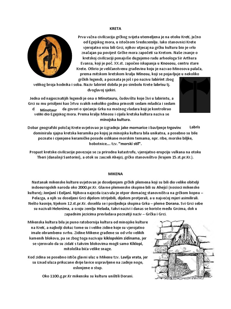 Kreta I Mikena | PDF