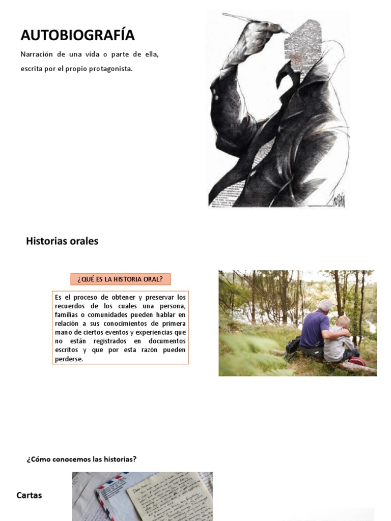 Biografía y Autobiografía | PDF | Autobiografías | Biografía