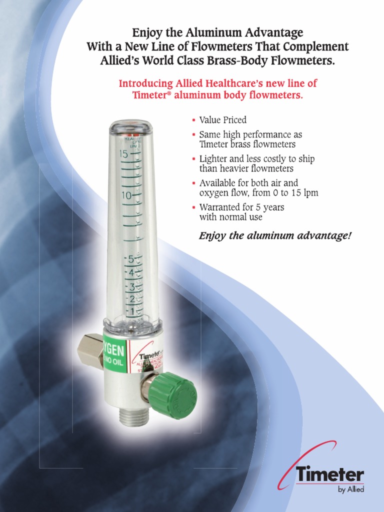 Timeter Aluminum Flowmeters | PDF
