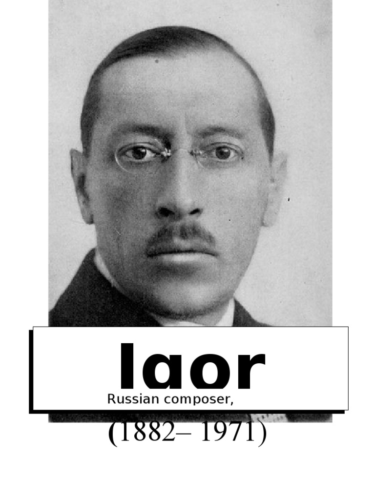 Igor Stravinsky: Life and Works Overview | PDF | Classical Music ...