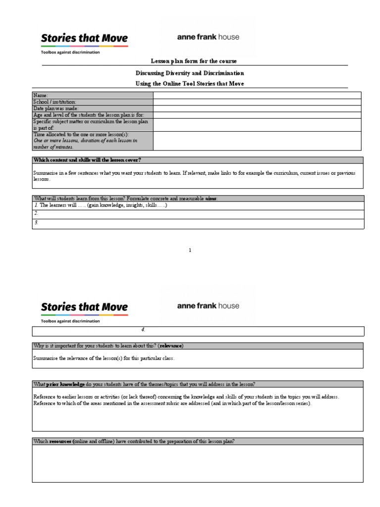 Lesson Plan STM MOOC FINAL | PDF | Lesson Plan | Massive Open Online Course