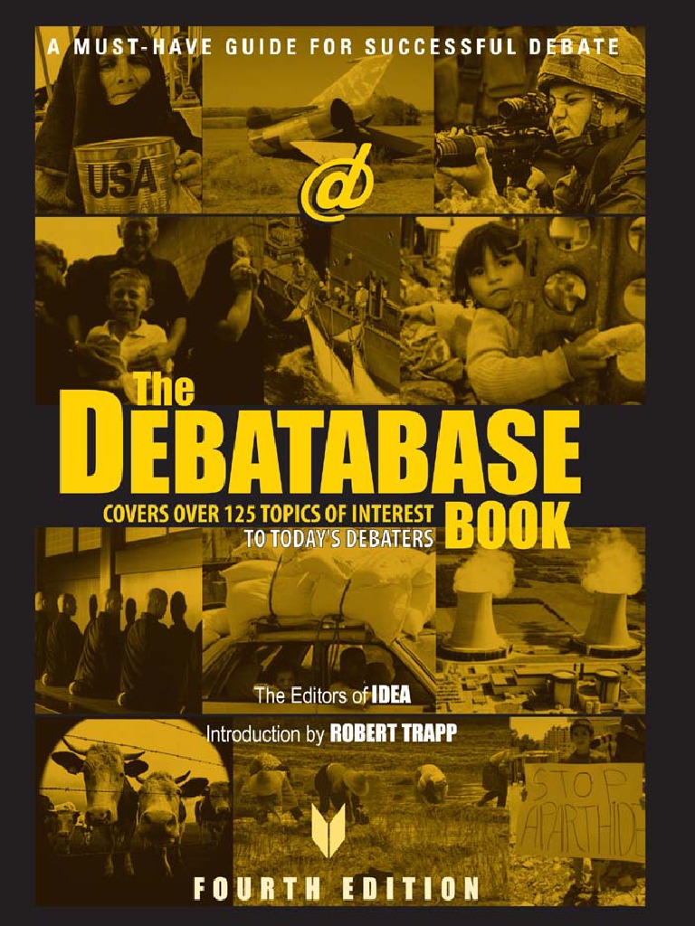 The Debatabase Book | PDF | Argumentation Theory | Rhetoric