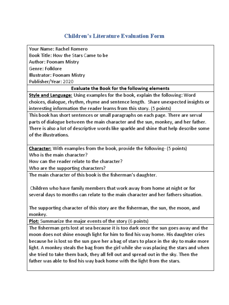 How The Stars Came To Be | PDF | Paintings | Cognitive Science