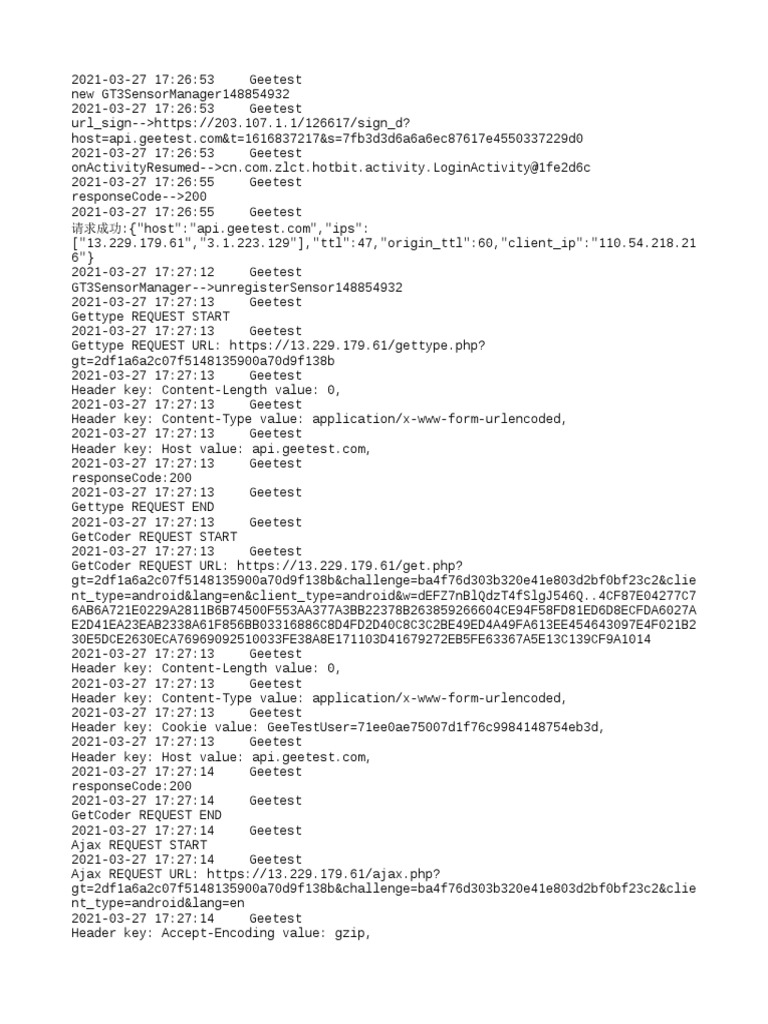 Sensebot Log | PDF | Http Cookie | Encodings
