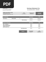 Military Pay Stub Template | PDF