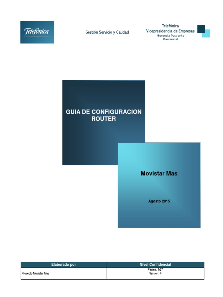Guía de Configuración de Routers | PDF | Protocolos de internet ...