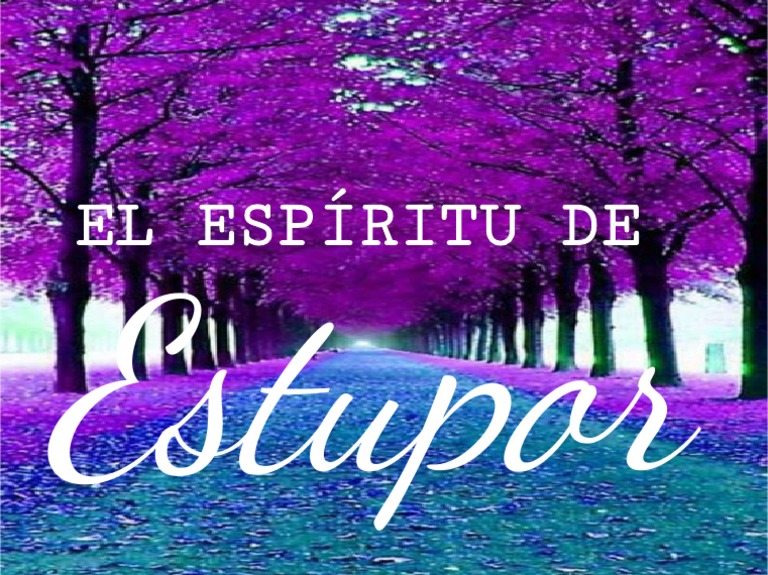 El Espíritu de Estupor | PDF