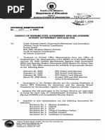 Narrative Report On SPG Election | PDF | Cognition | Behavior Modification