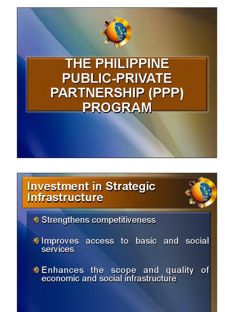The Philippine Public-Private Partnership (PPP) Program | PDF ...