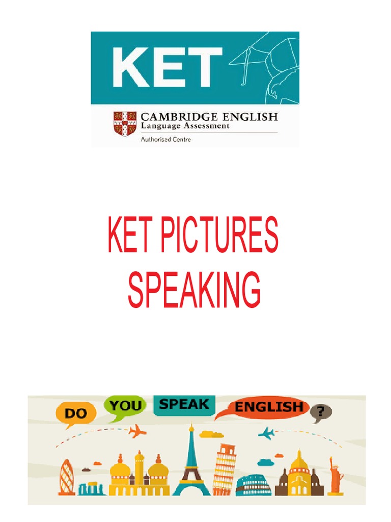 KET Speaking Test Picture Guide | PDF