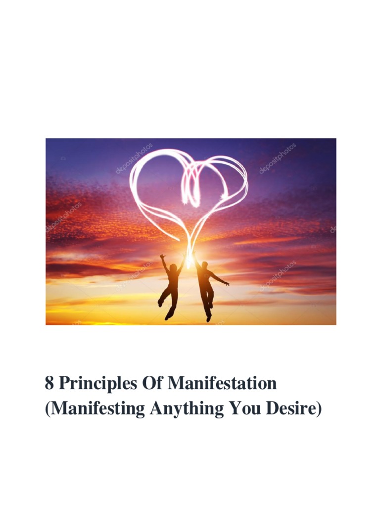 8 Principles of Manifestation (Manifesting Anything You Desire) | PDF ...