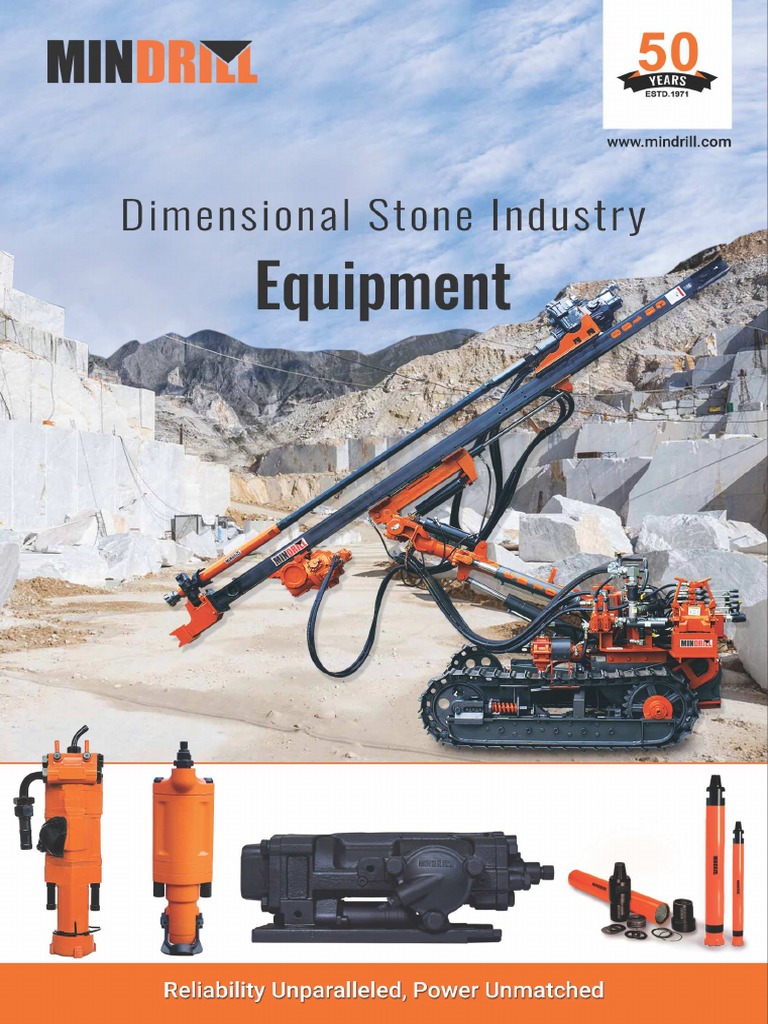 Quarry Drilling Brochure | PDF | Drill | Drilling Rig