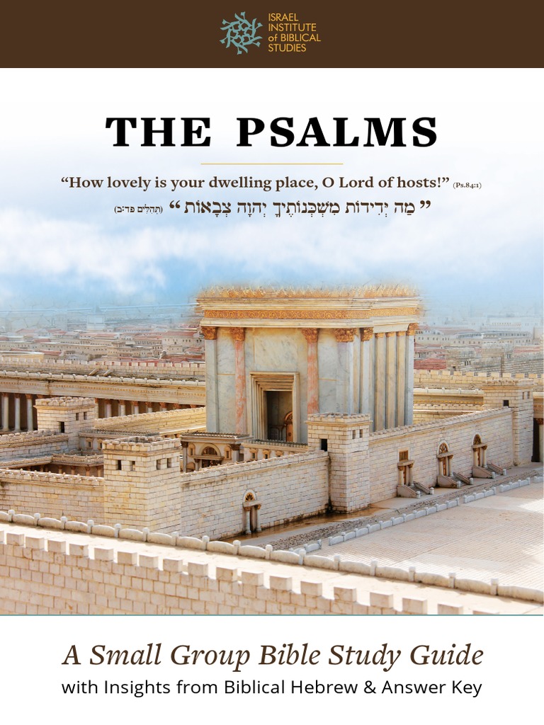 The Psalms: A Small Group Bible Study Guide | PDF | Psalms | Hebrew Bible