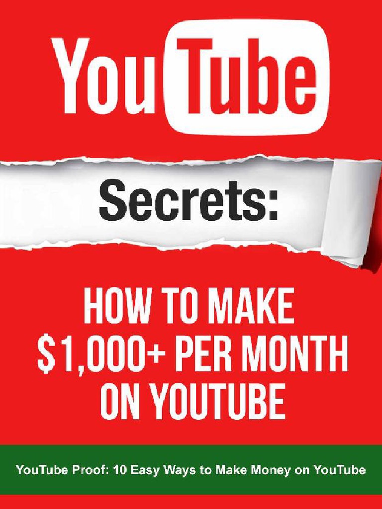 YouTube Secrets | PDF | You Tube | Streaming Media