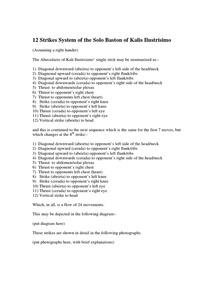 12 Strikes of Kalis Ilustrisimo | PDF | History